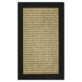 Mainstays Farmhouse Faux Sisal Olefin Black Border Indoor Accent Rug, 1 ...