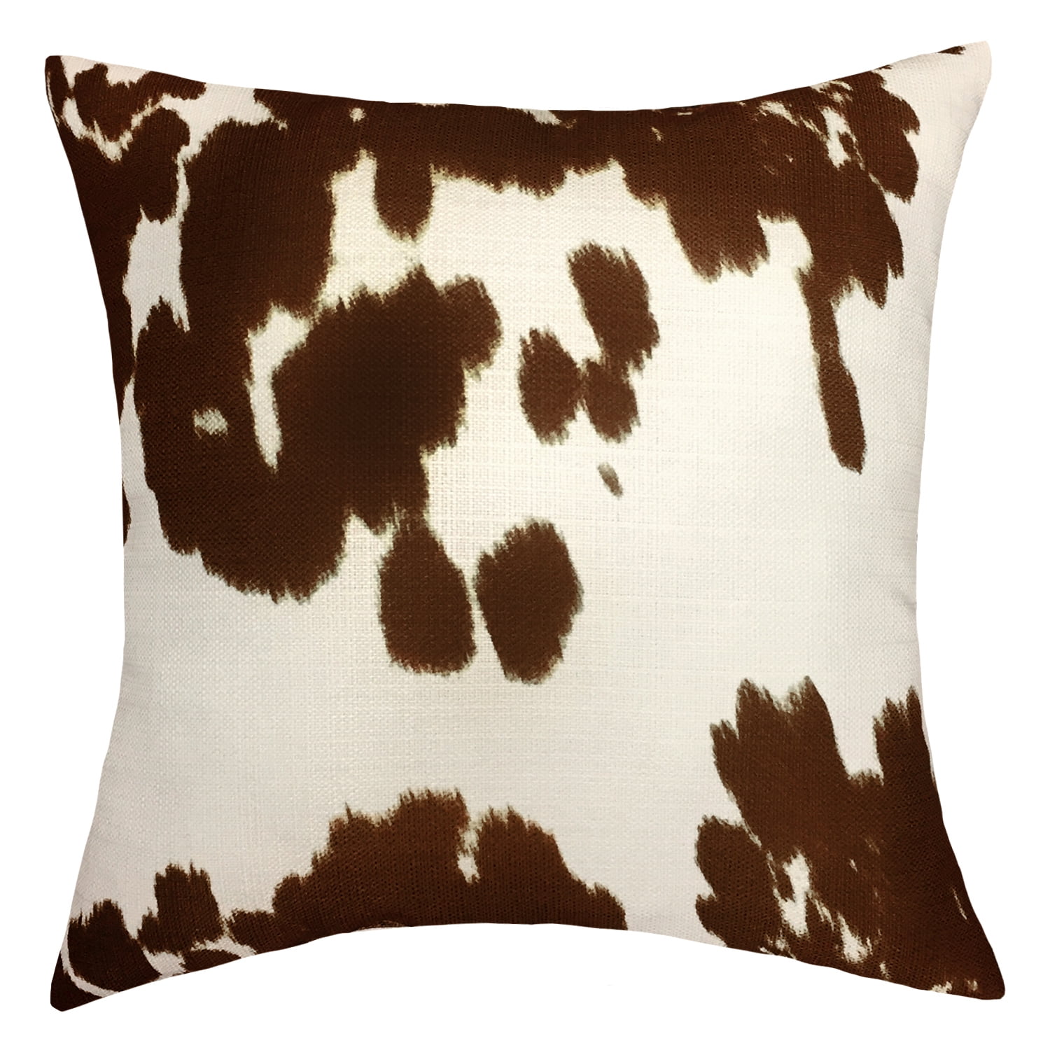 Mainstays Faux Cow Hide Decorative Throw Pillow, 18" x 18" - Walmart.com