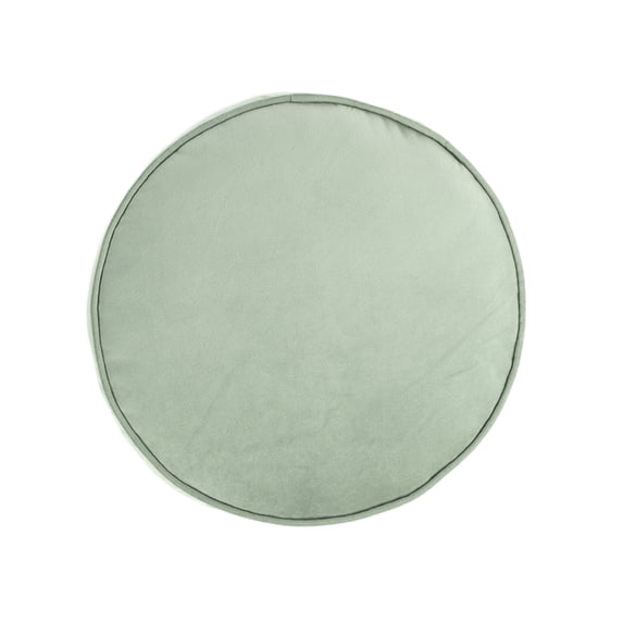 Mainstays Filmore Round Decorative Throw Pillow 16" x 16" Green River ...