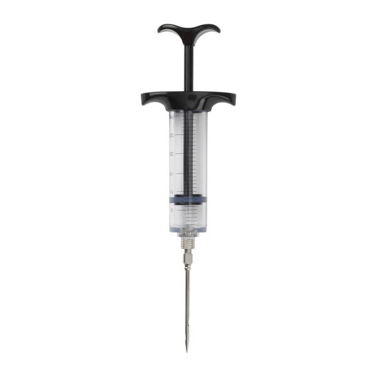Mainstays Plastic and Stainless Steel Needle Bulb Flavor Injector, 30 ...