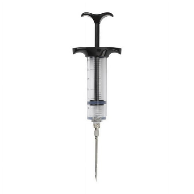 Mainstays Plastic and Stainless Steel Needle Bulb Flavor Injector, 30 ...