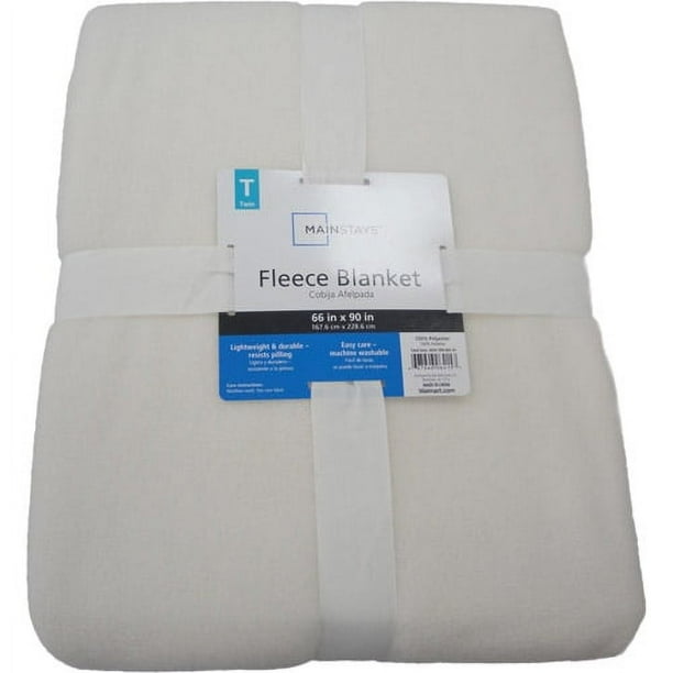 Mainstays Fleece Blanket, 1 Each - Walmart Business Supplies