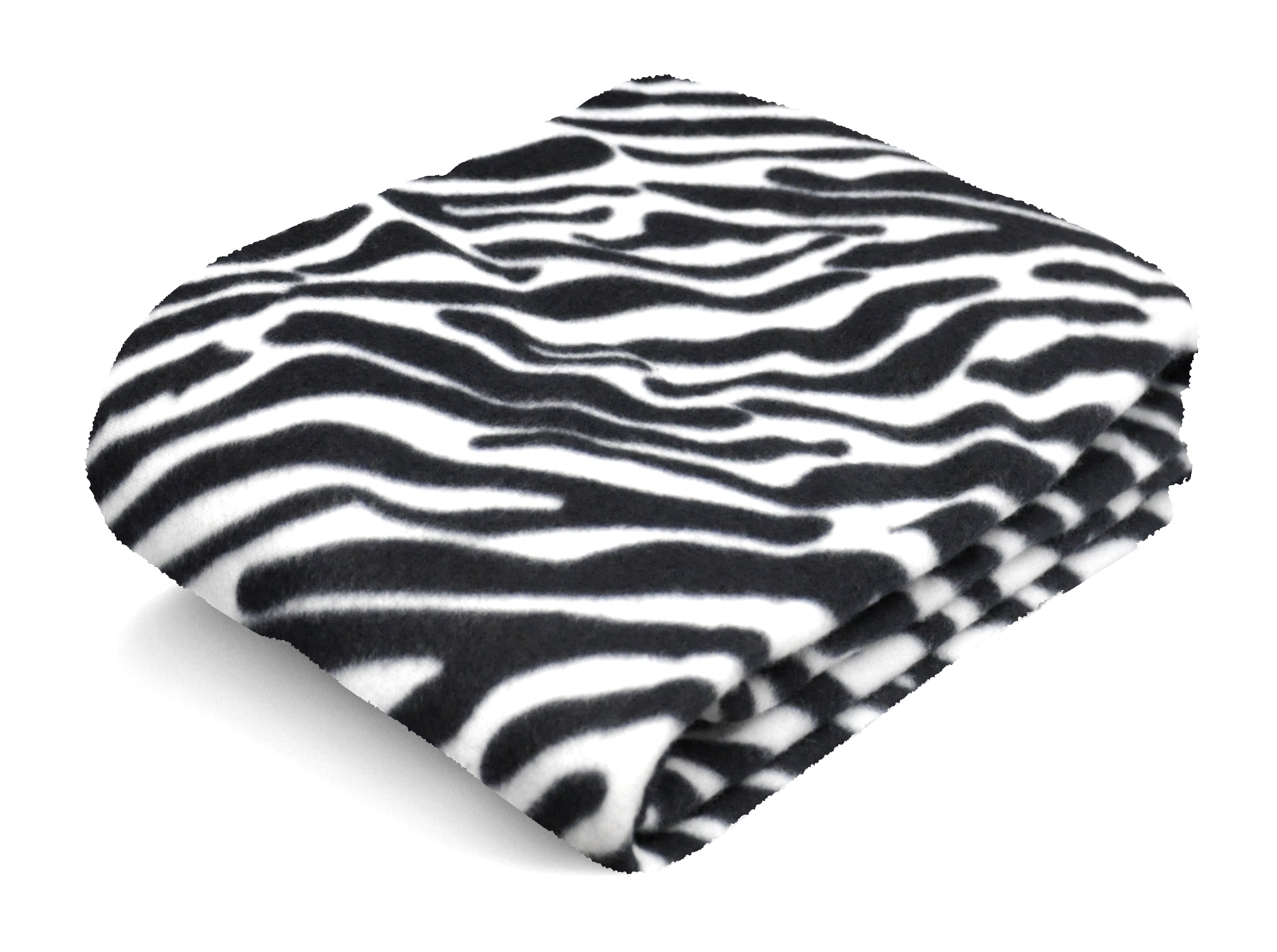 Mainstays Fleece Zebra Throw, 1 Each - Walmart.com