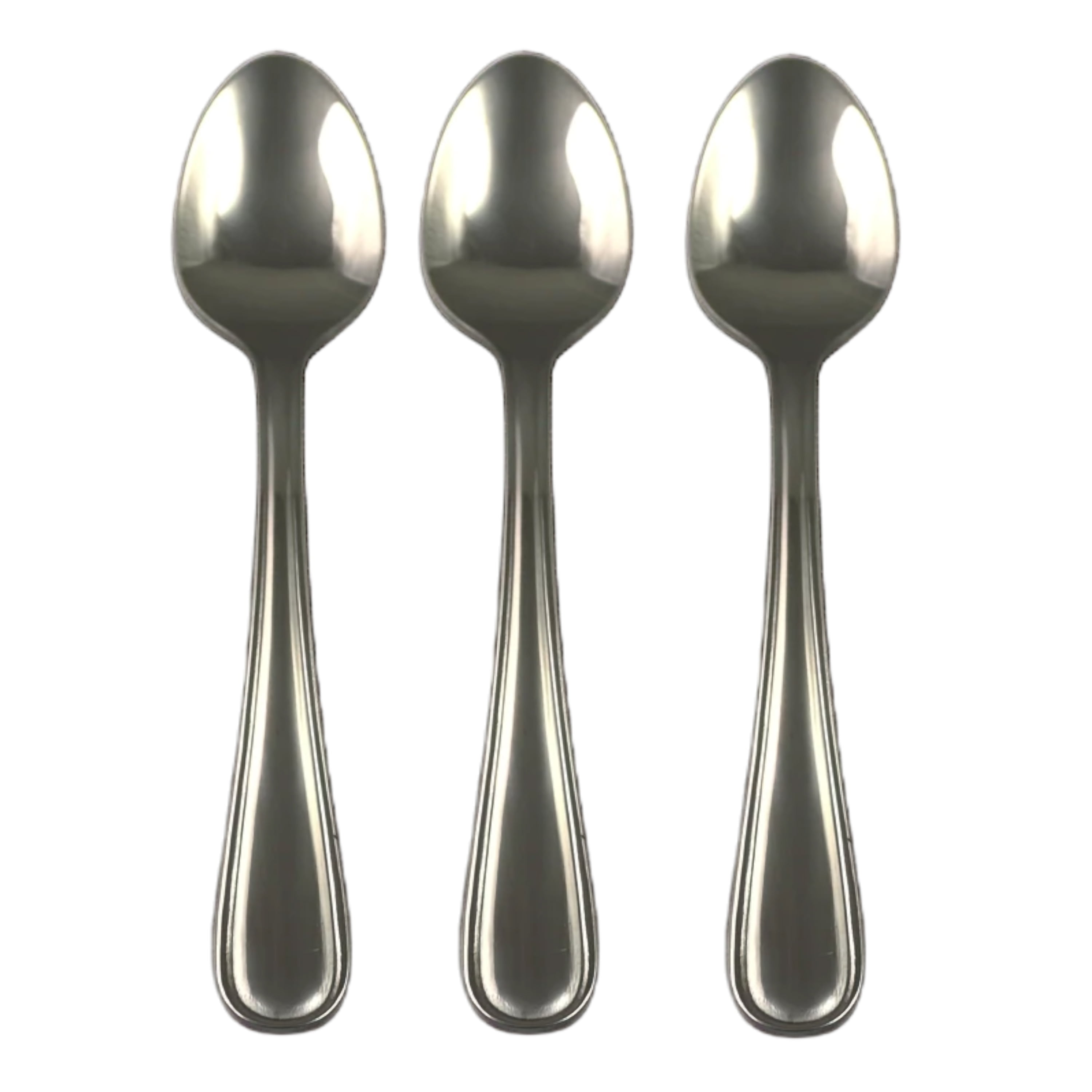 Brandclub - Mainstays Fleetline Stainless Steel Dinner Spoon,3-Piece ...