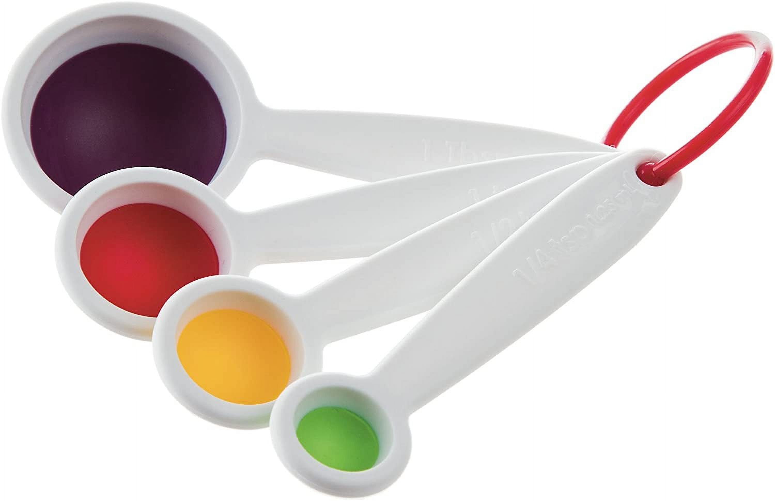 Mainstays Flexible Measuring Spoons, 4 Piece - Walmart Business Supplies