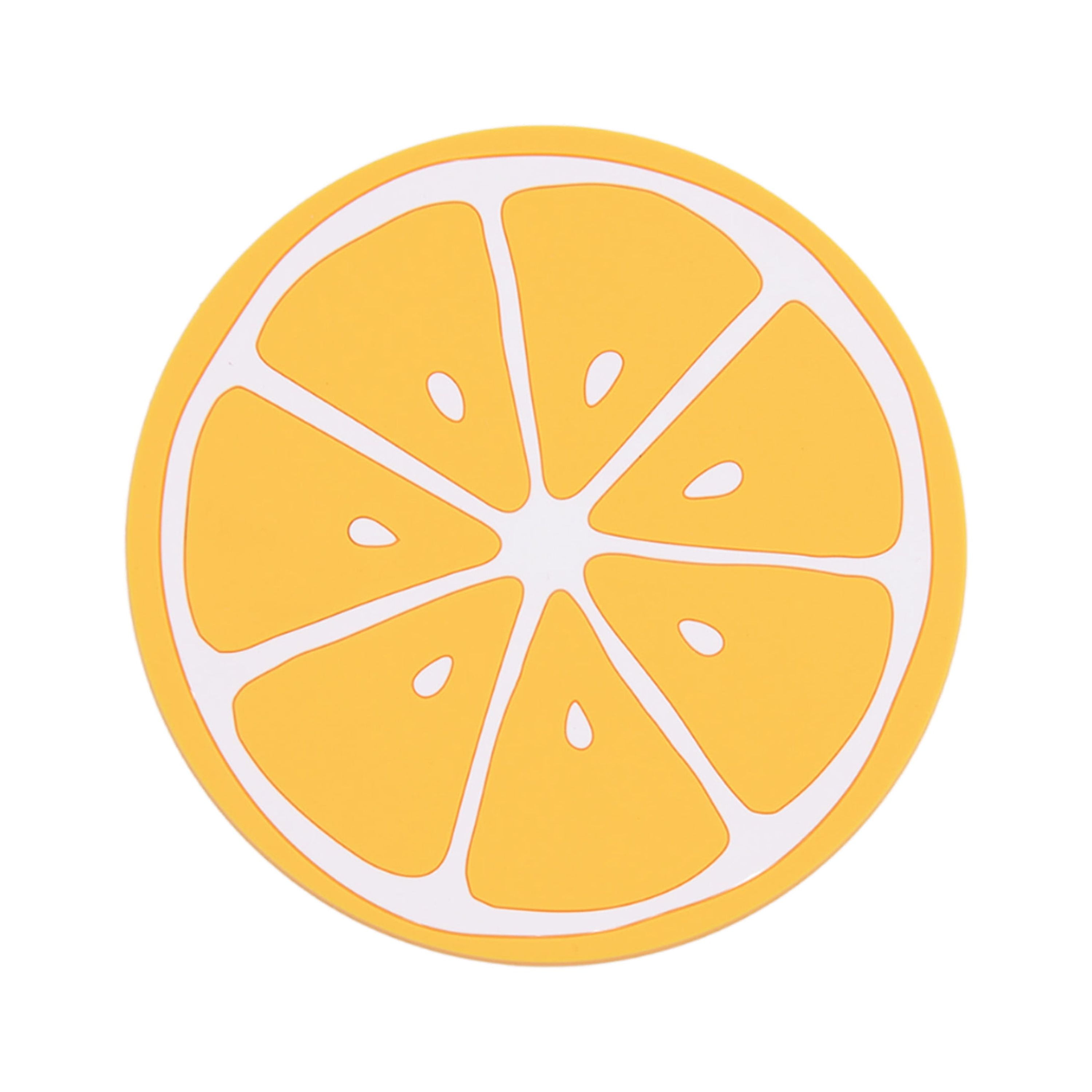 Mainstays Flexible Plastic Coasters, Lemon - Walmart.com