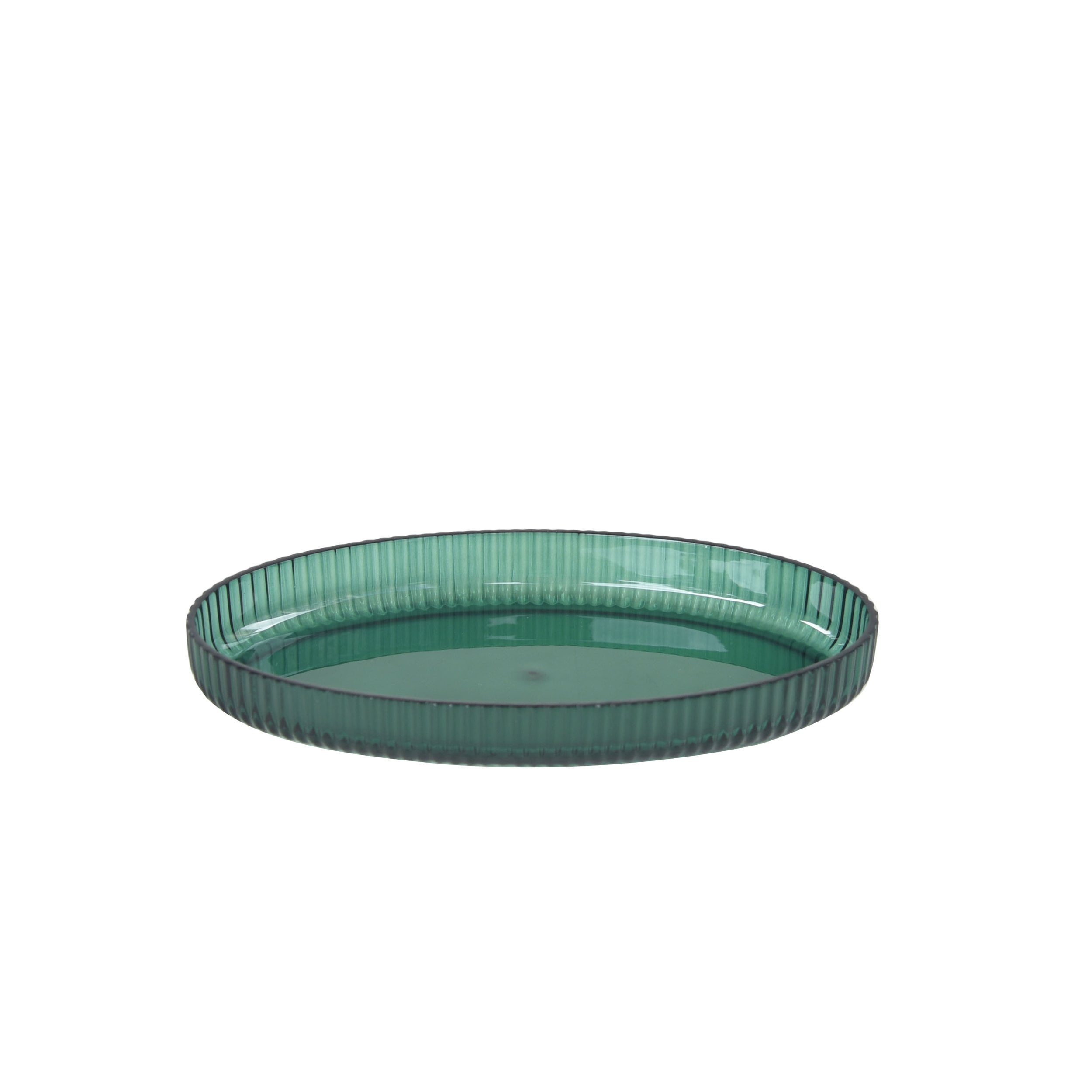 Mainstays Fluted Tray for Bathroom Green Plastic - Walmart.com