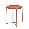 Mainstays Foldable Round Side Table, Red - Walmart.com