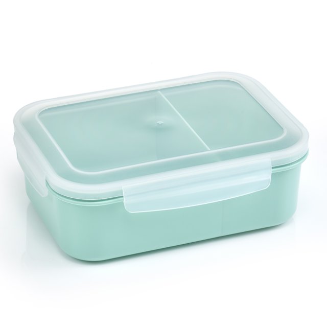 Mainstays Food Storage Container, Rectangle Mint 40oz Capacity ...