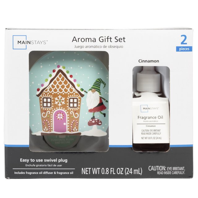 Mainstays Fragrance Oil plug in Diffuser Gift Set, McGregor, Mainstays ...