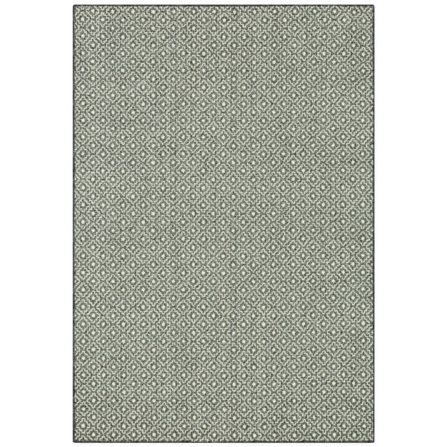 Free Shipping! Mainstays Geometric Diamond Black Tonal Indoor Area Rug ...