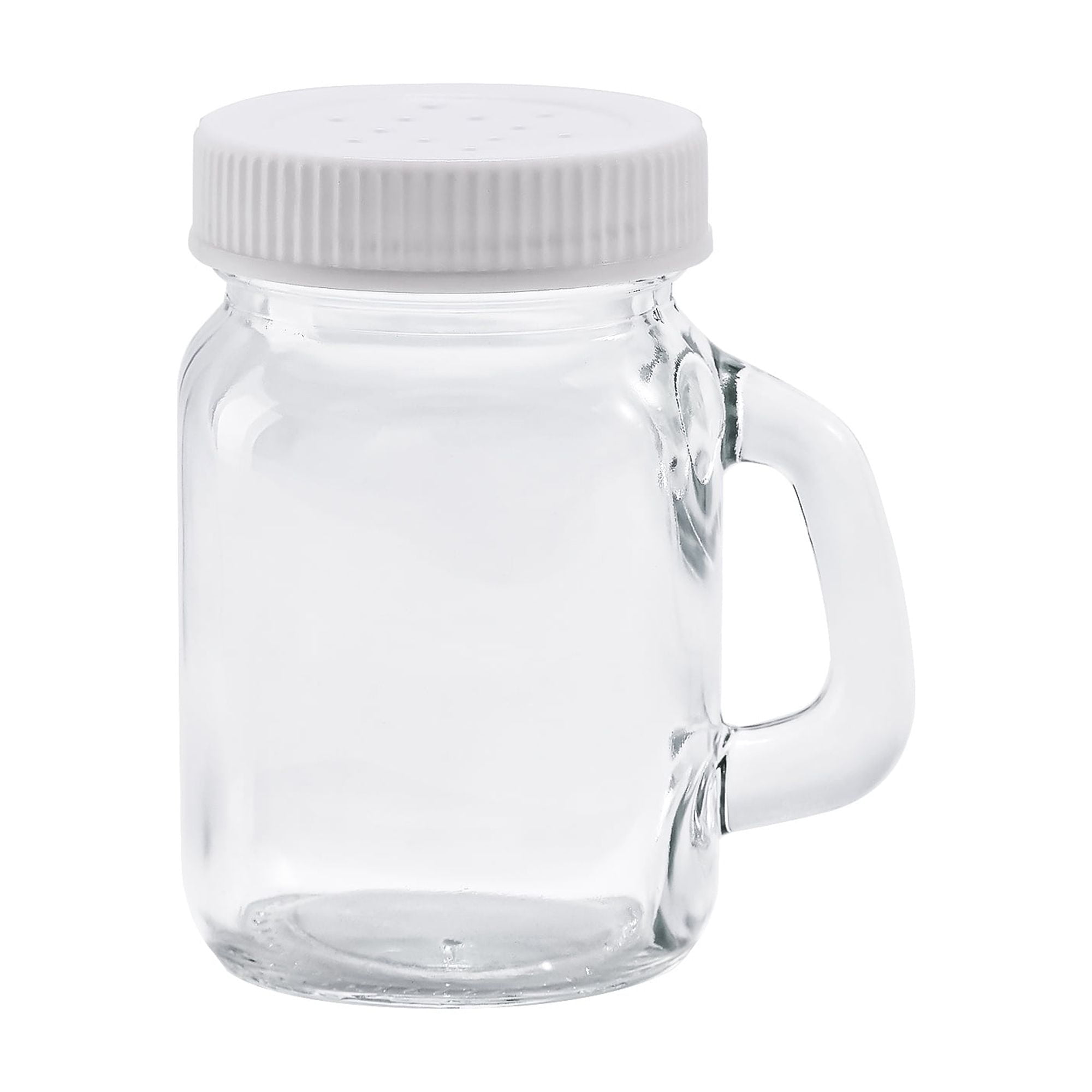 Mainstays Glass Salt and Pepper Shaker 4 oz with 12-Hole Dispenser ...