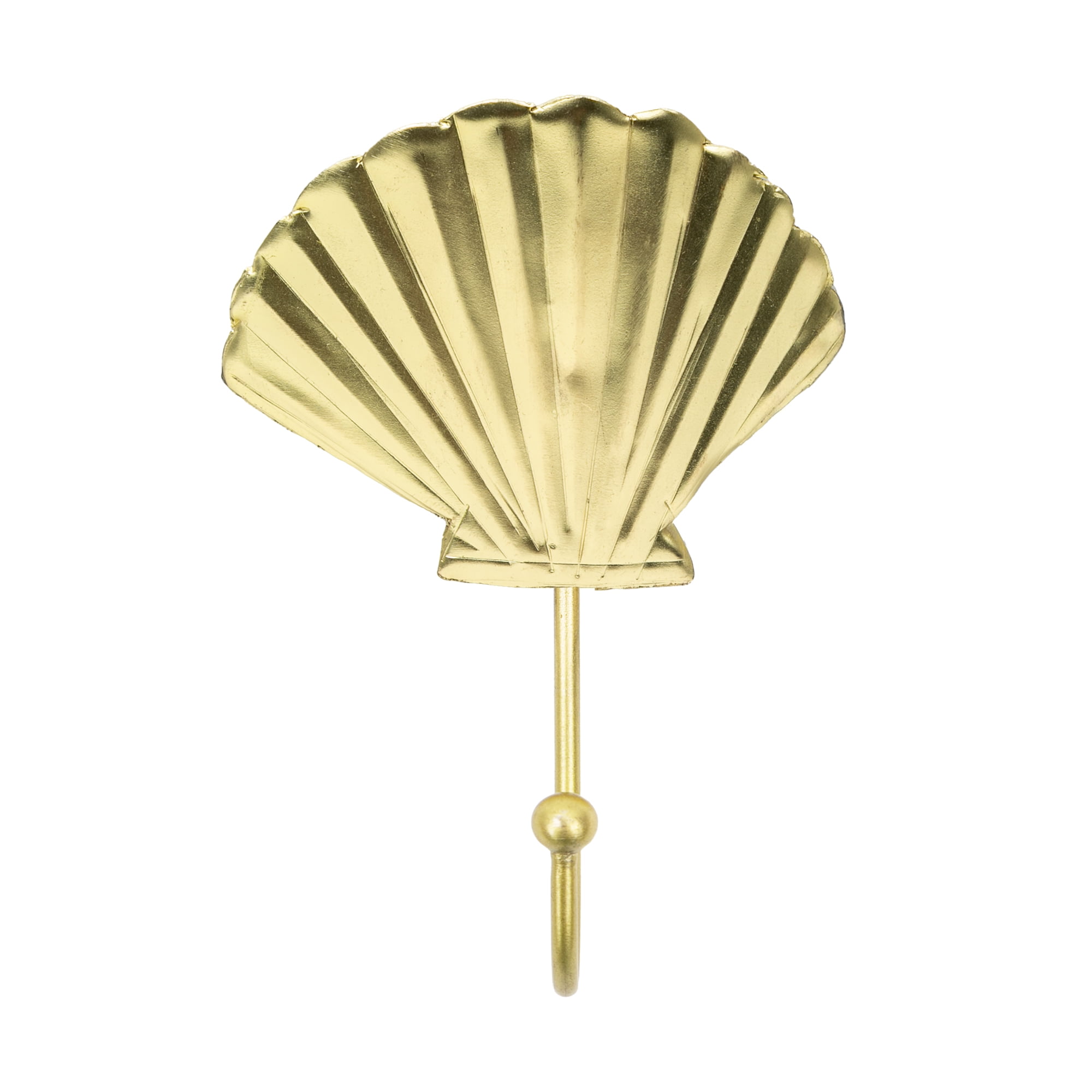 Mainstays Gold Seashell Decorative Wall Hook - Walmart.com