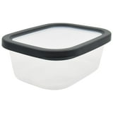 Mainstays Food Storage Containers Gray 4.6 Cup Plastic 2-Pack - Walmart.com