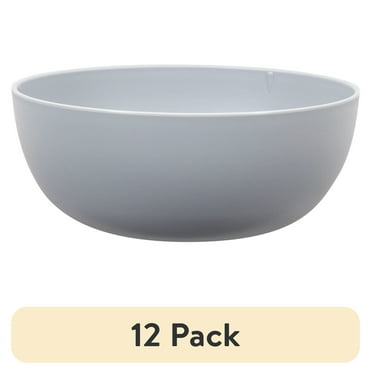 JoyServe Reusable Hard Plastic Cereal Bowls with Straws for Small ...