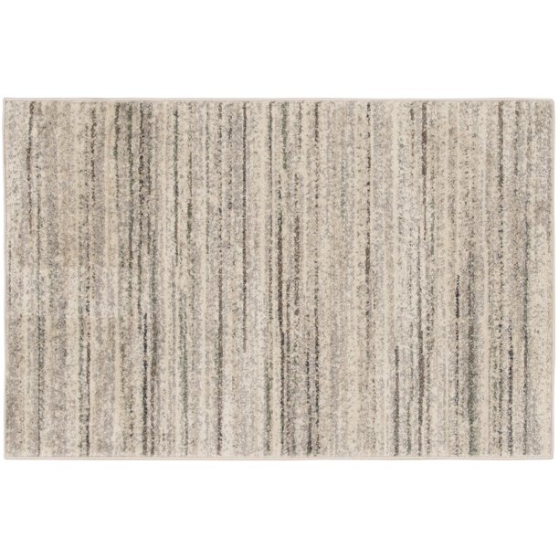 Mainstays Green Lines Modern Abstract Indoor Accent Rug, 30" x 46 ...