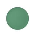Mainstays Green 10.5" Ribbed Round Plastic Plate - Walmart.com