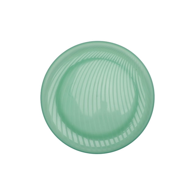 Mainstays - Green Round Plastic Swirl Pattern Plate, 10.5 inch ...