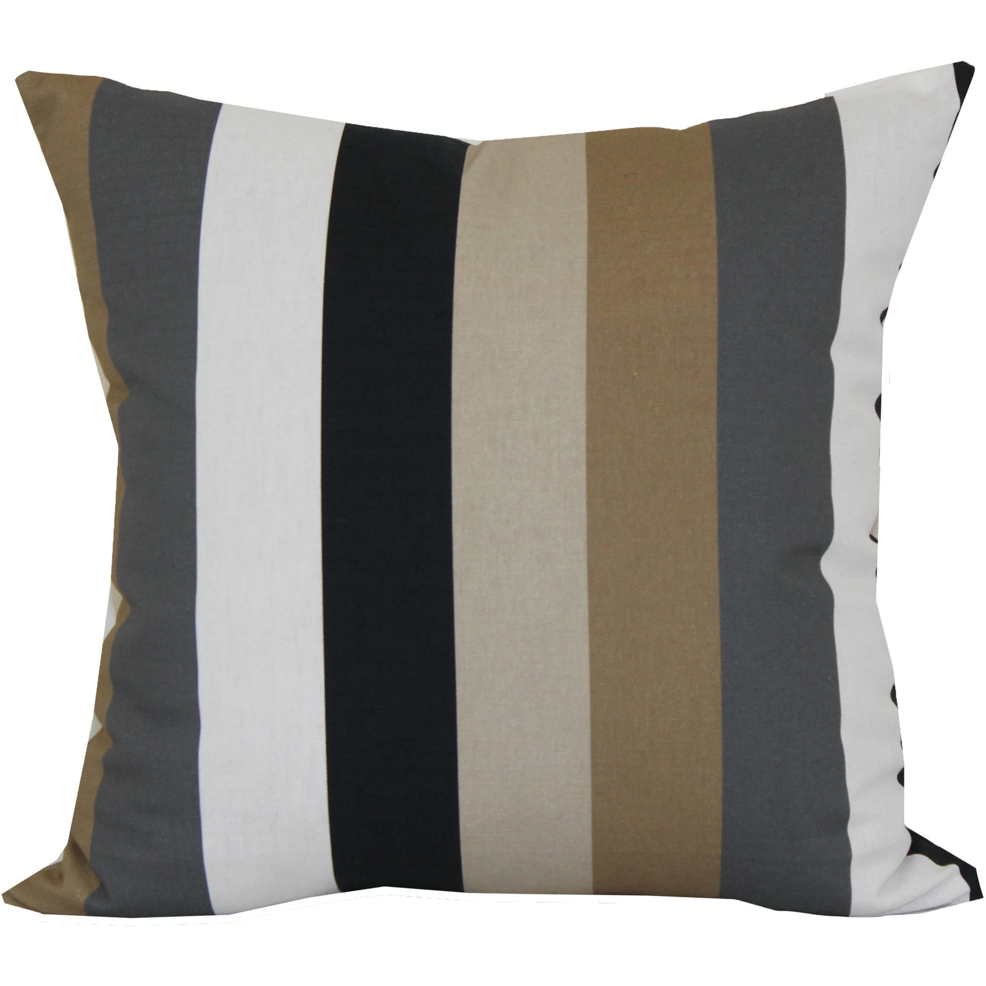 Mainstays Grey Stripe Pillow - Walmart Business Supplies