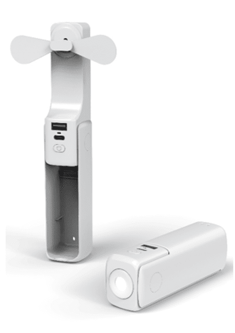 Mainstays Handheld Rechargeable Pocket Fan Black - Walmart.com