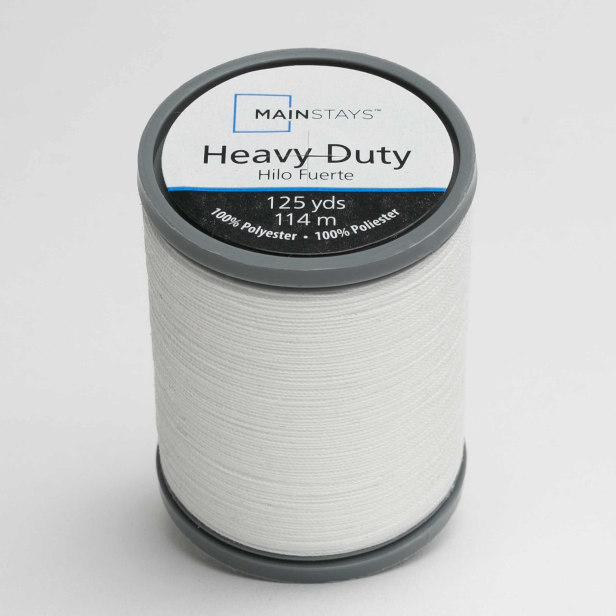Mainstays Heavy Duty Sewing Thread 125 Yards off White - Walmart ...