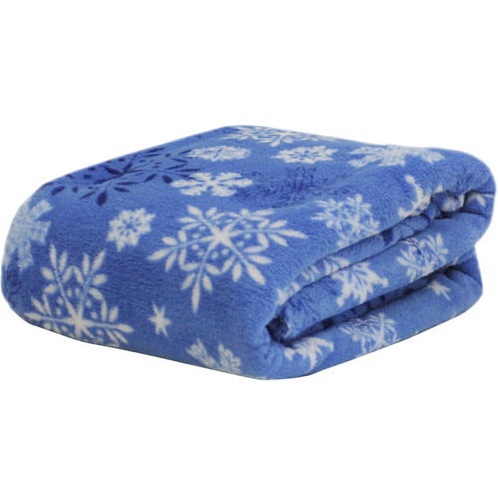 Mainstays Holiday Microplush Throw - Walmart.com