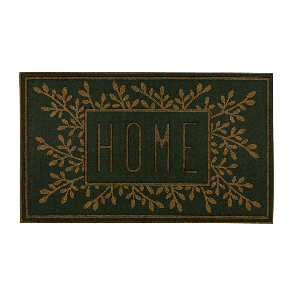 Mainstays Home Garden Polyester Doormat, Sage, 18" x 30" - Walmart.com