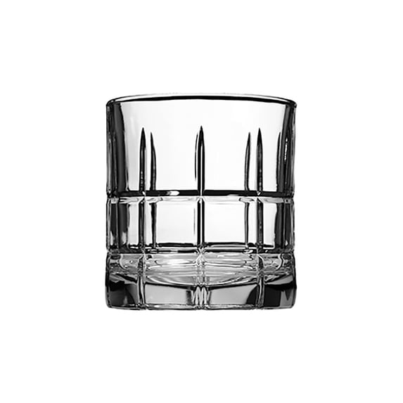 Mainstays Hudson Clear Rocks Glass 10.5 Ounce with Paneled Design for ...