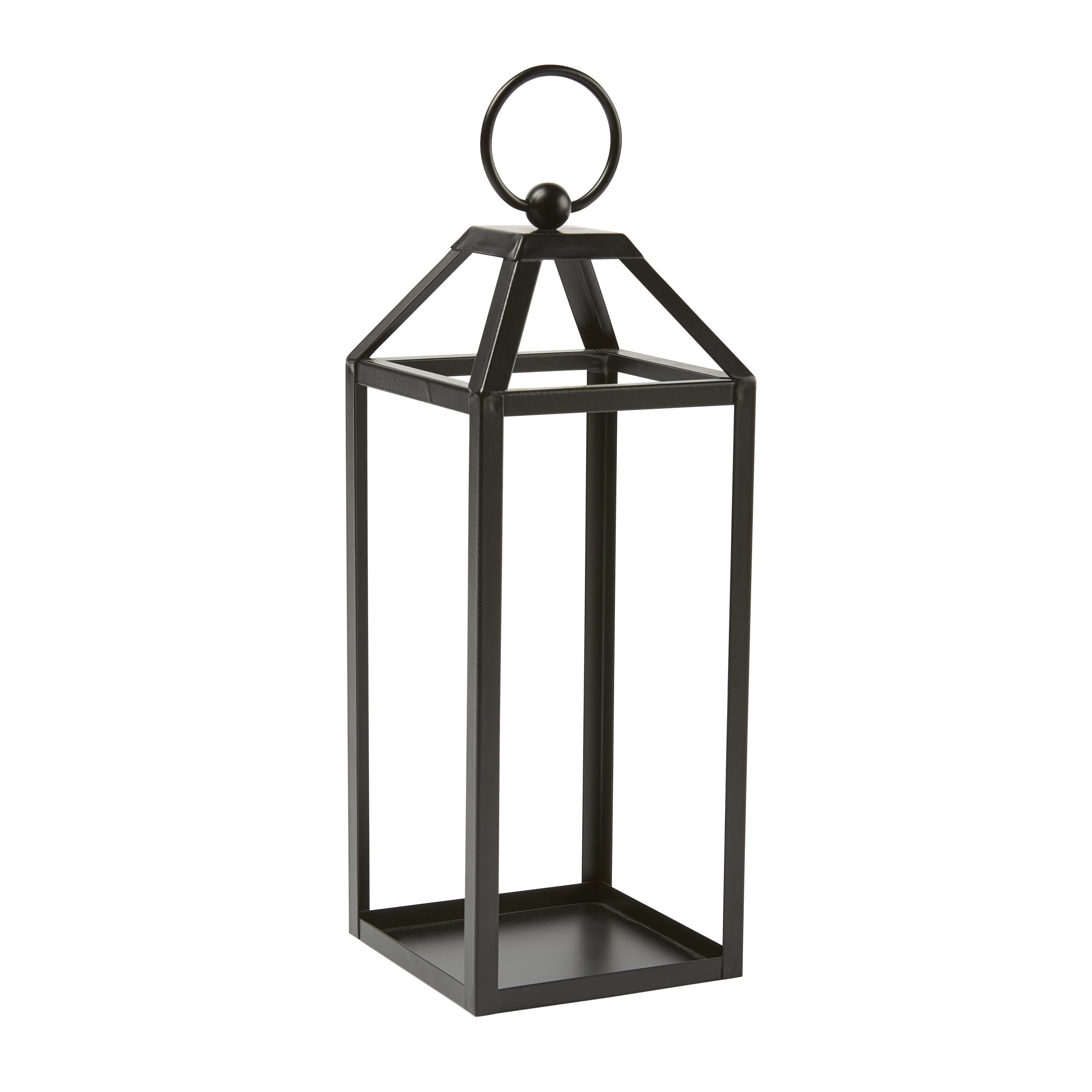 Mainstays Indoor/Outdoor Open Steel Lantern - Medium - Walmart Business ...