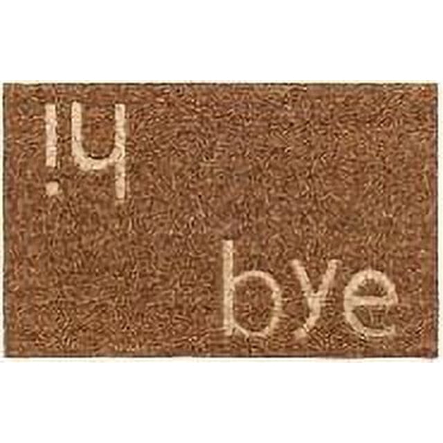 Mainstays Indoor and Outdoor Hi Bye Doormat - 1 Piece - Walmart ...