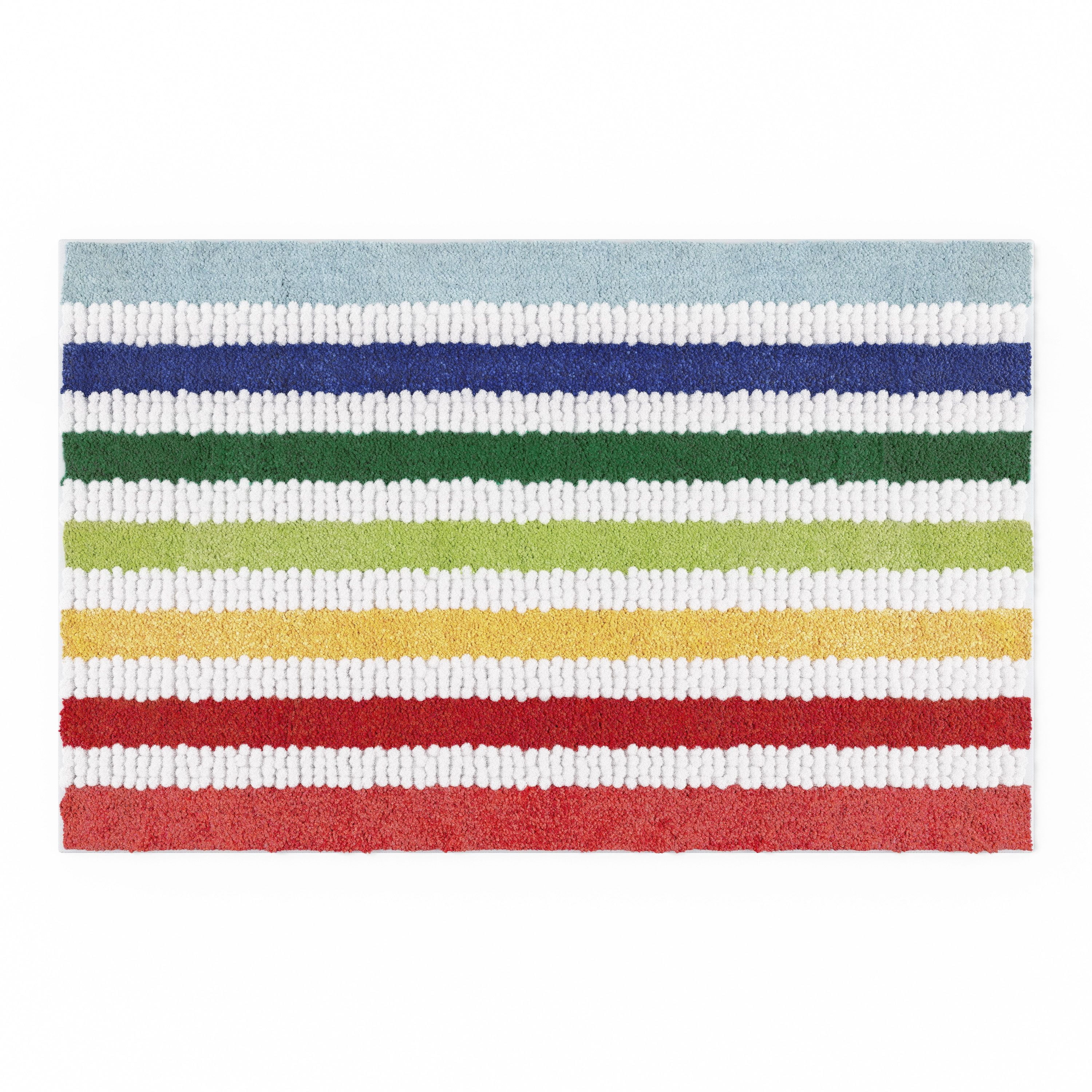 Mainstays Kids Vintage Stripe Bath Rug, 32