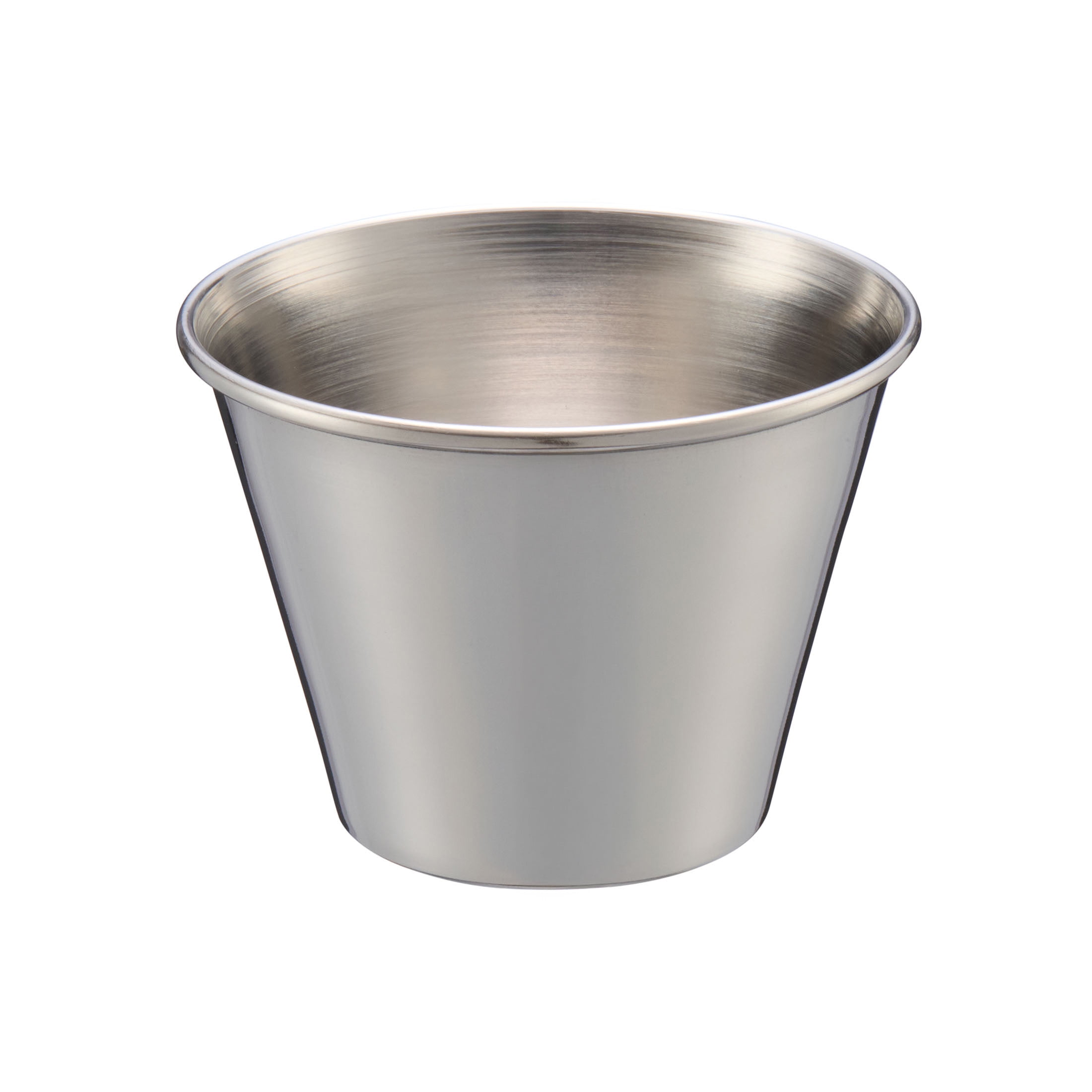 Mainstays Stainless Steel Condiment Cup 3 oz, Serving Dips Sauces and ...