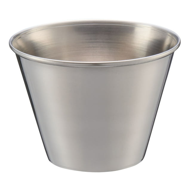 Mainstays 6 oz Stainless Steel Prep Bowl, Silver, Dishwasher Safe ...
