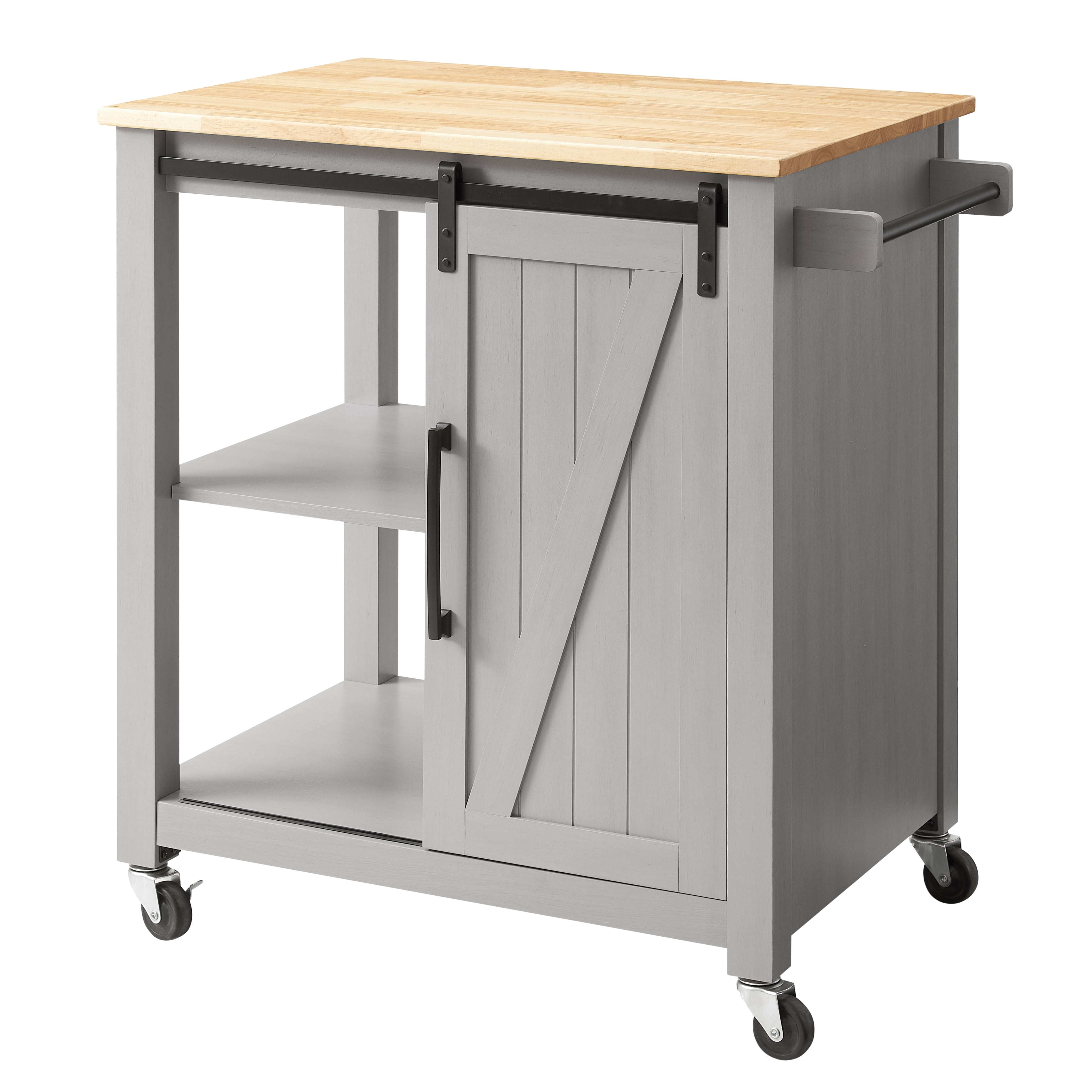 Mainstays Kitchen Cart, Gray - Walmart.com