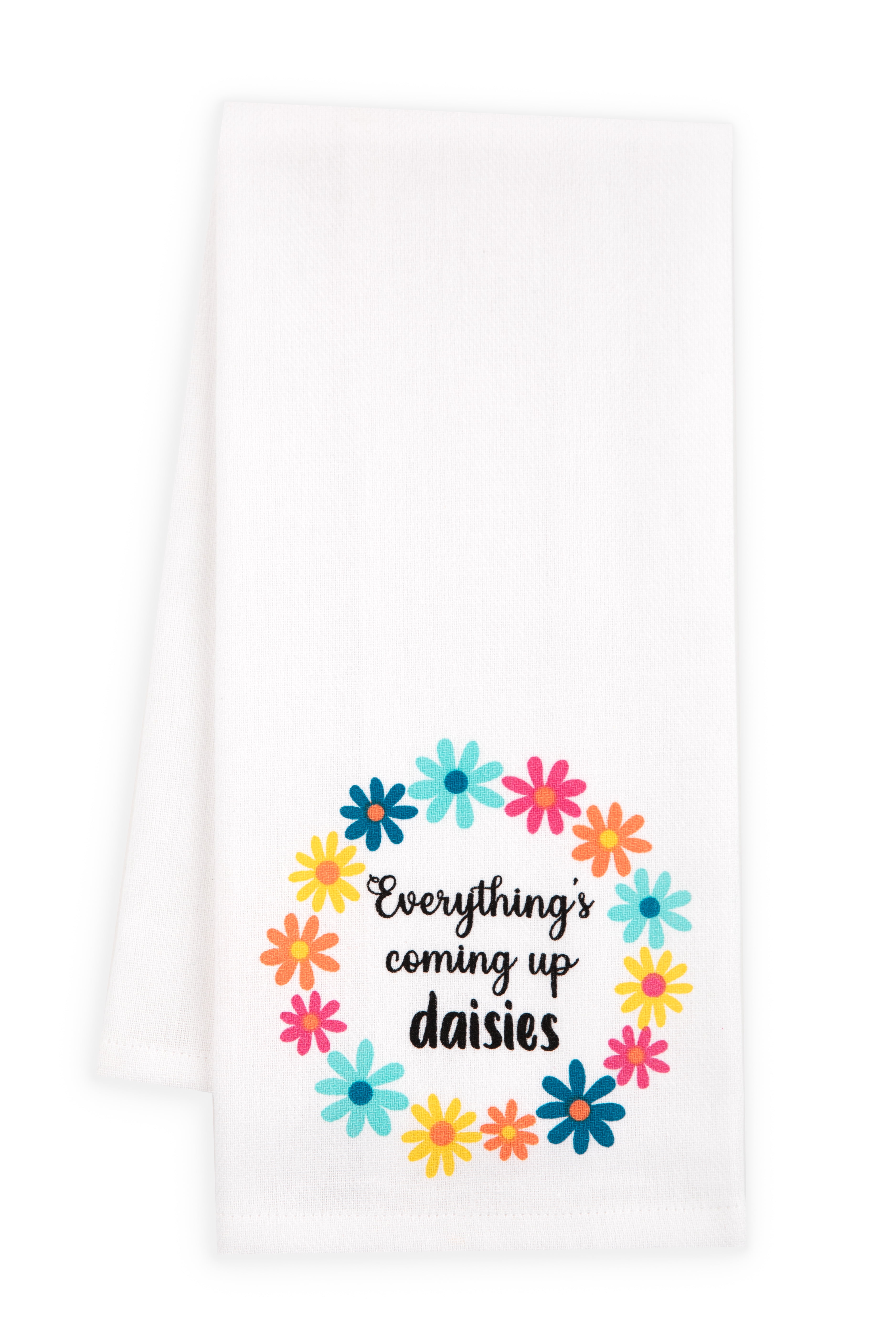 Mainstays Kitchen Towel, Coming Up Daisy - Walmart Business Supplies
