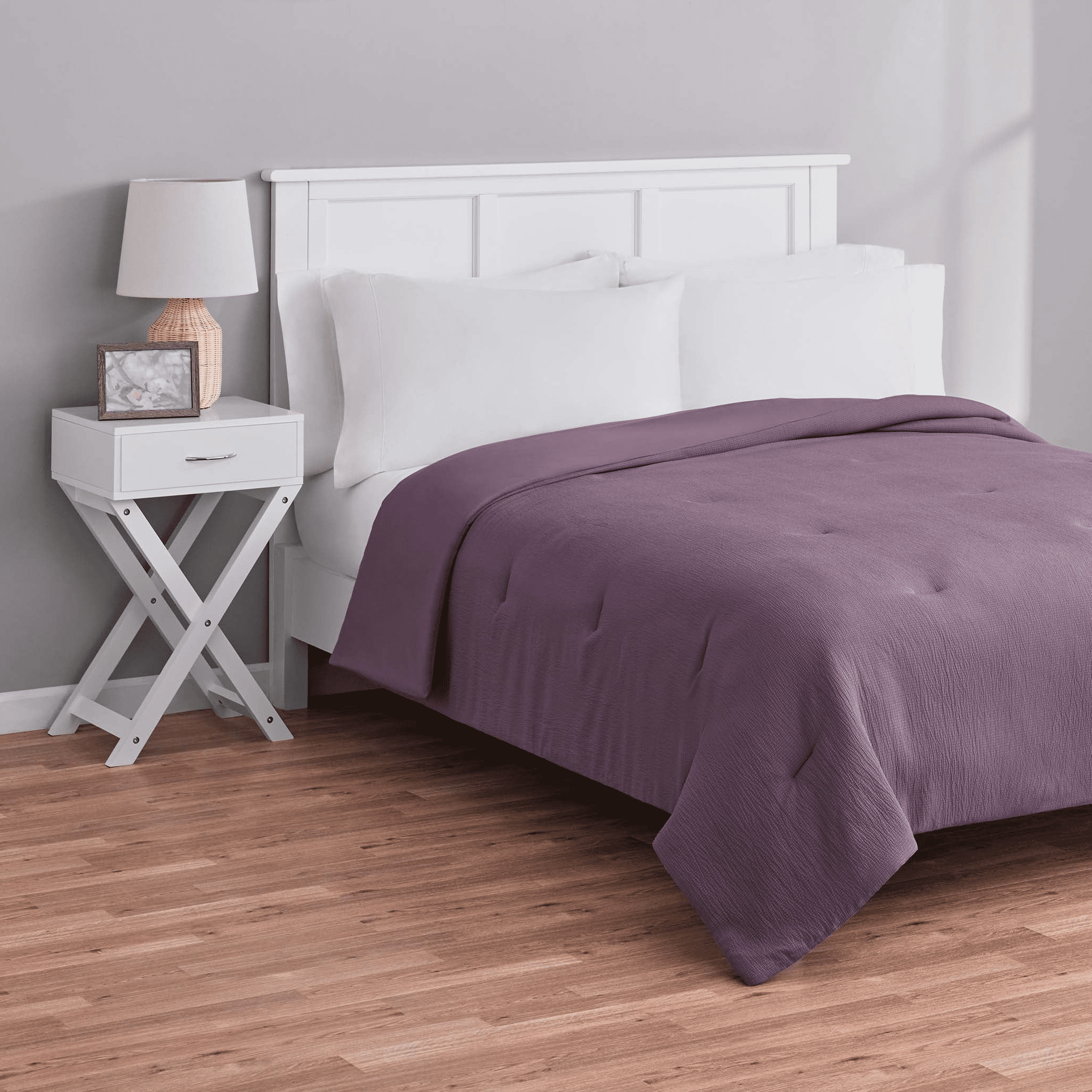 Mainstays Lilac Comforter, Queen - Walmart.com