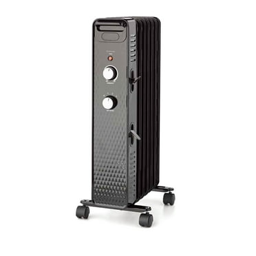 Hyper Tough 1500W Utility Space Heater, Fan-Forced Type, Indoor, Black ...