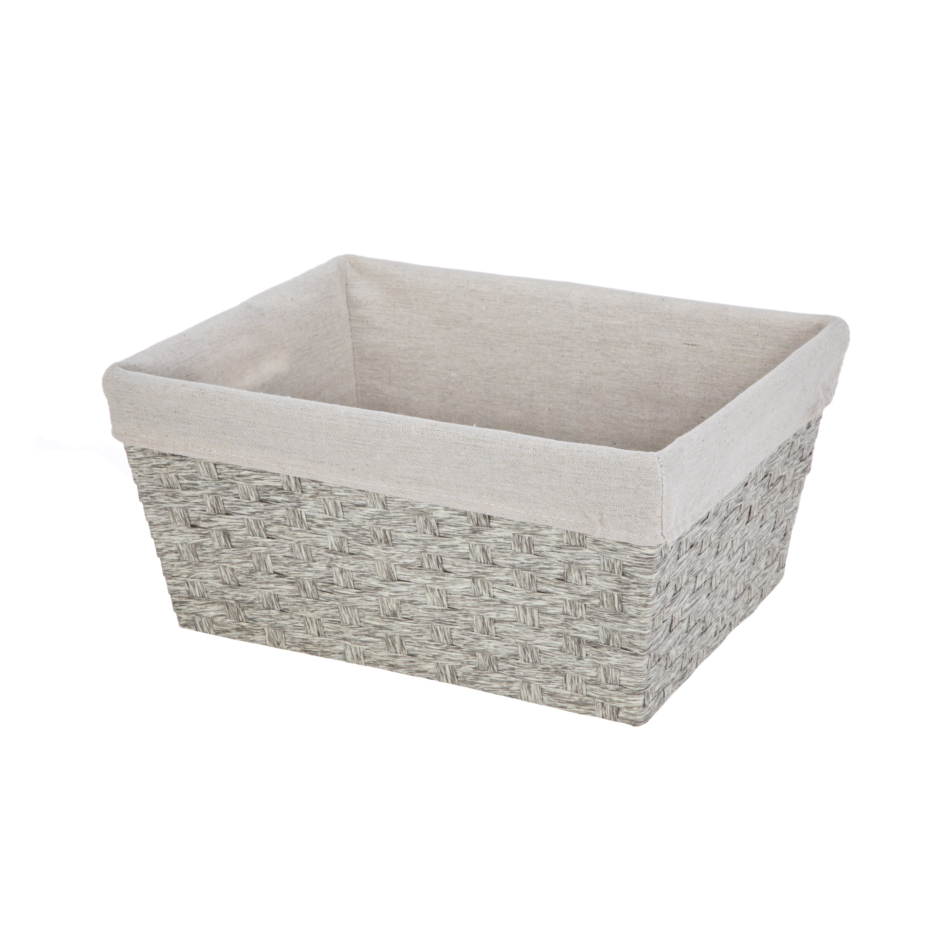 Mainstays Paper Rope Basket - Storage Basket - 13 x 9.84 x 6.3 ...