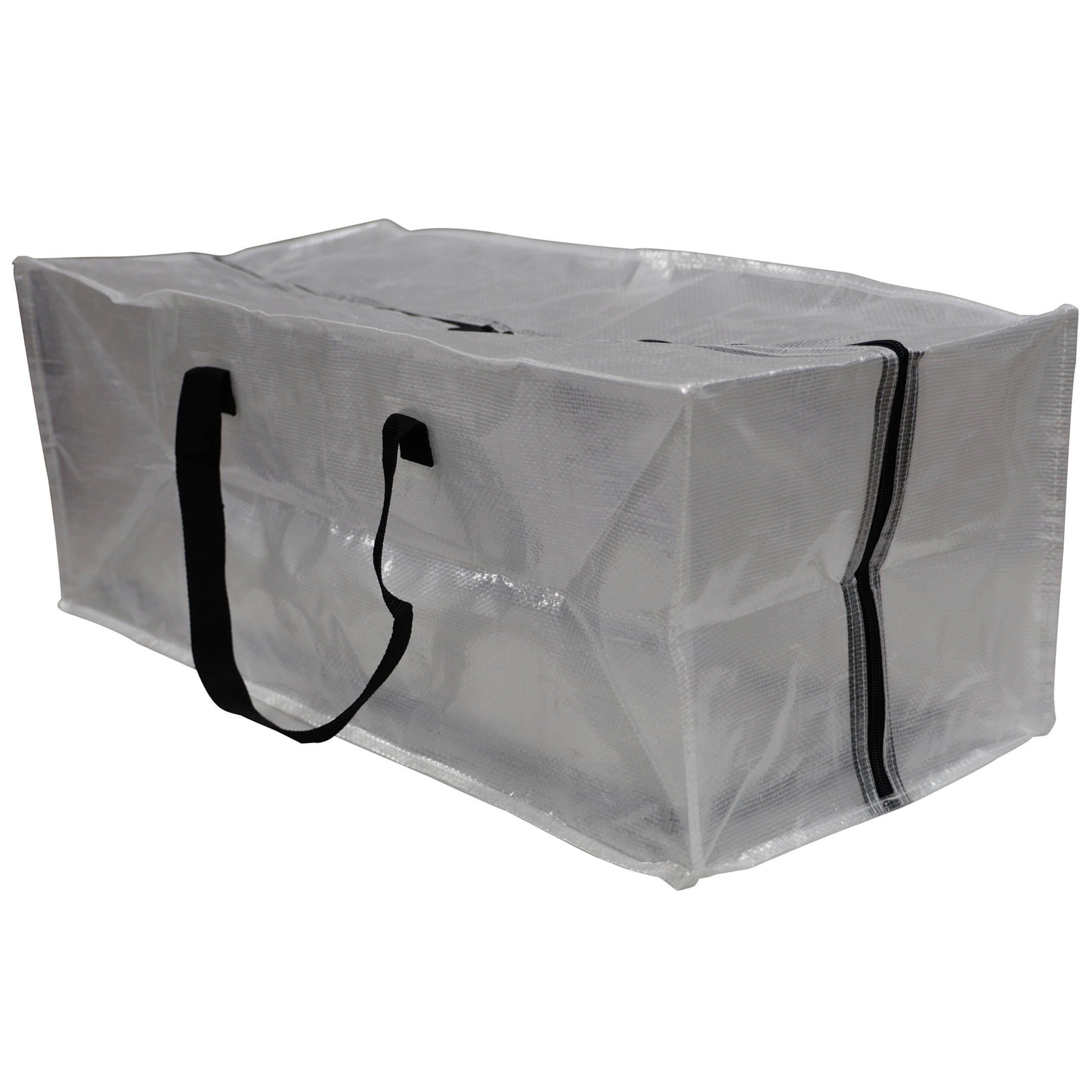 Mainstays Heavy Duty 20 Gallon Clear Storage and Moving Bag with Dual ...