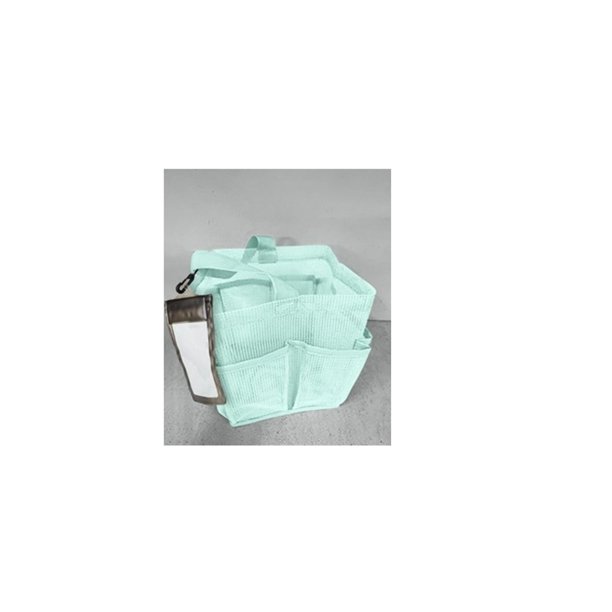 Mainstays Mesh Bathroom Caddy, Aqua - Walmart Business Supplies