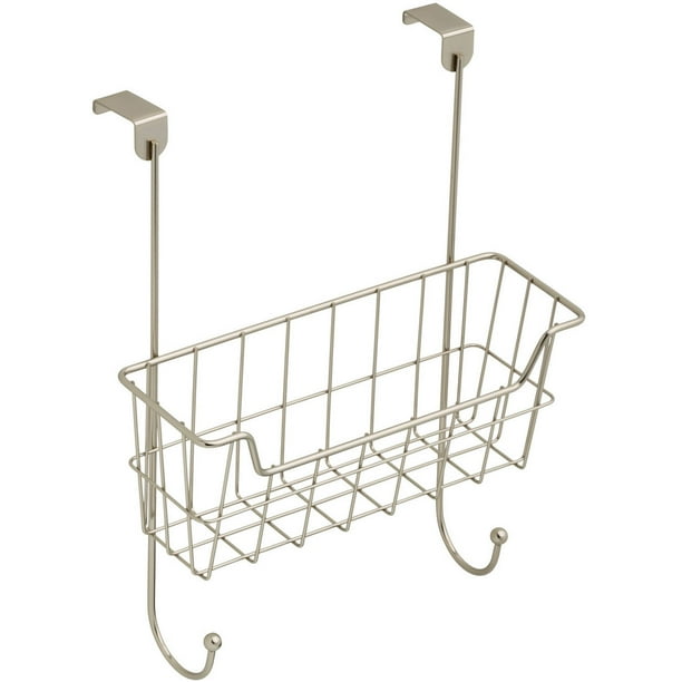 Mainstays Metal Rectangle Baskets, Silver - Walmart Business Supplies