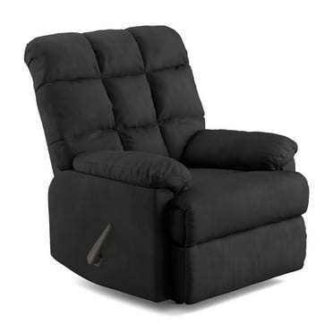 Scandinavian / European-styled recliner and ottoman, Khaki - Walmart.com
