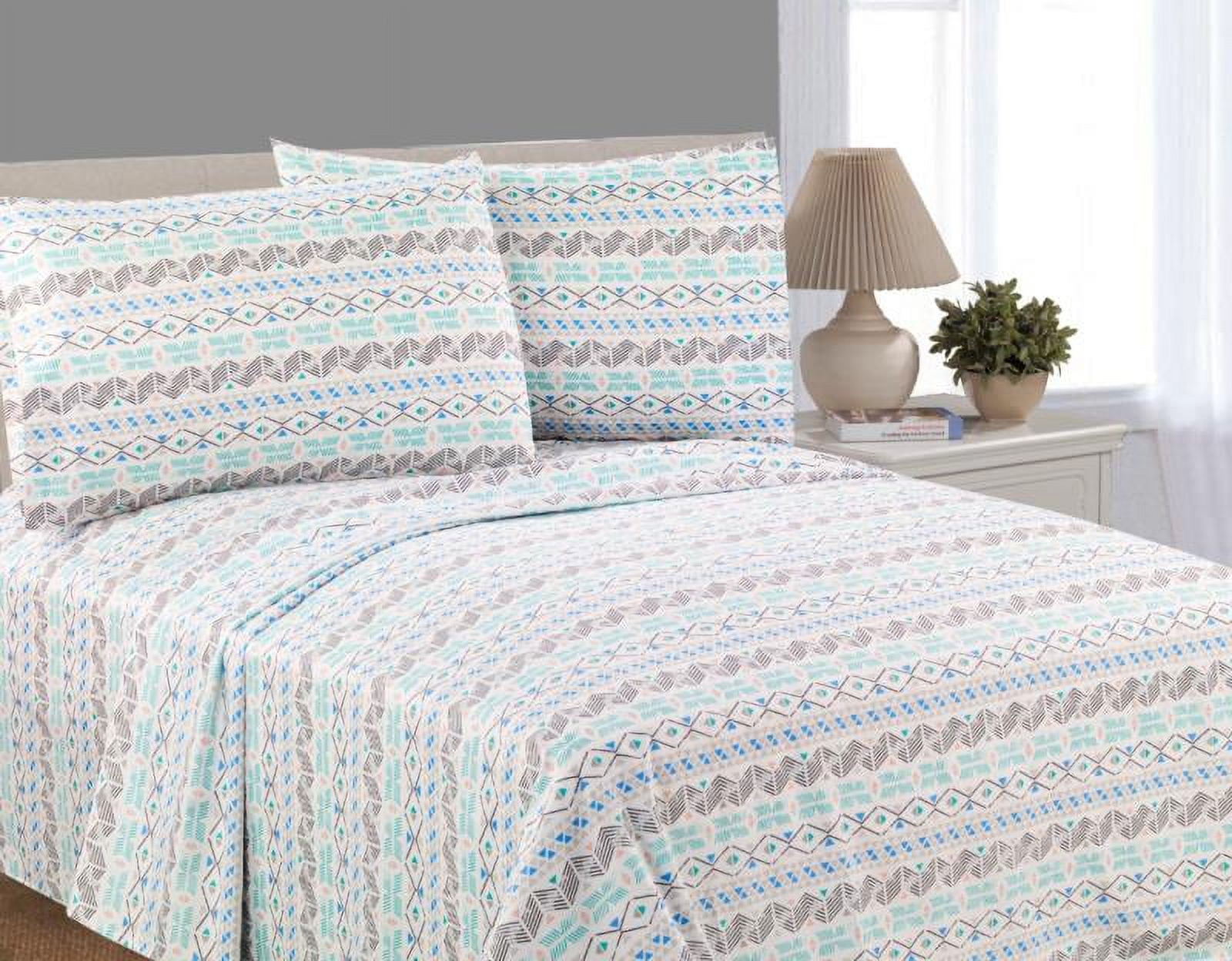 Mainstays Microfiber Sheet Set, Full, Bombara - Walmart.com