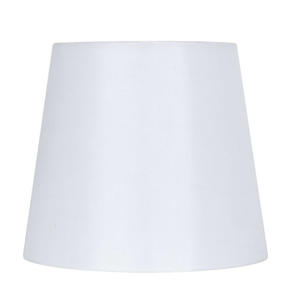 Better Homes & Gardens Knife Pleat Accent White Fabric Lamp Shade, 10"L ...
