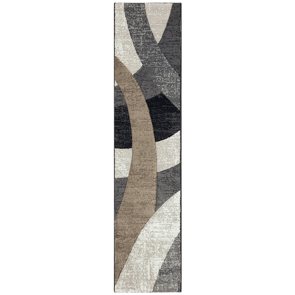 Mainstays Modern Runner Rug - Geometric Design - 1.6 x 7 - Walmart.com