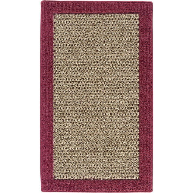 Mainstays Ms 20x34 Sisal Red Pdq - Walmart.com