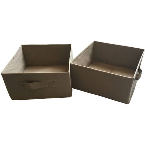 Mainstays Ms 2pk Half Bin Storage, Multiple Colors - Walmart Business ...