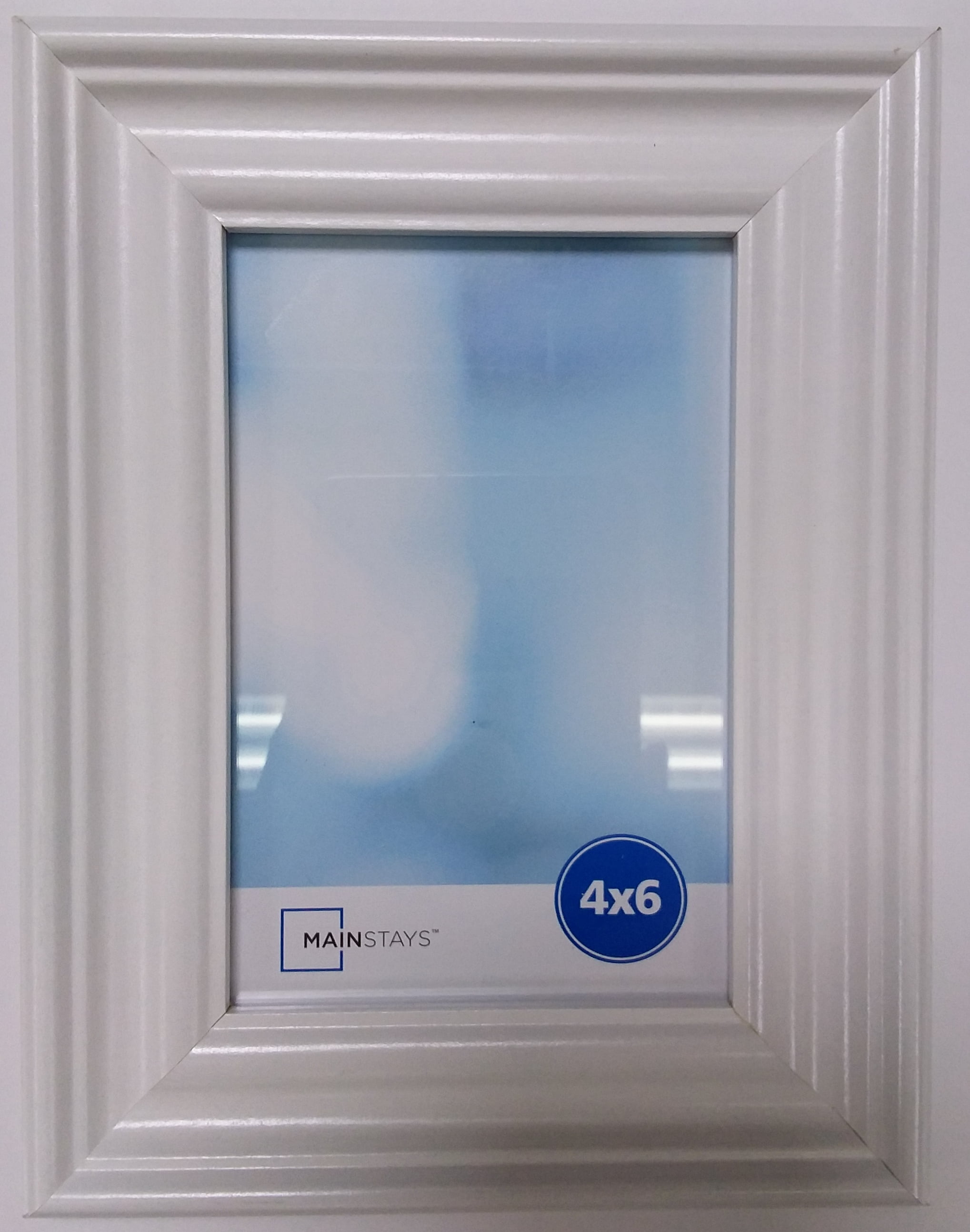 Mainstays 4x6 Traditional White Picture Photo Frame - Walmart.com