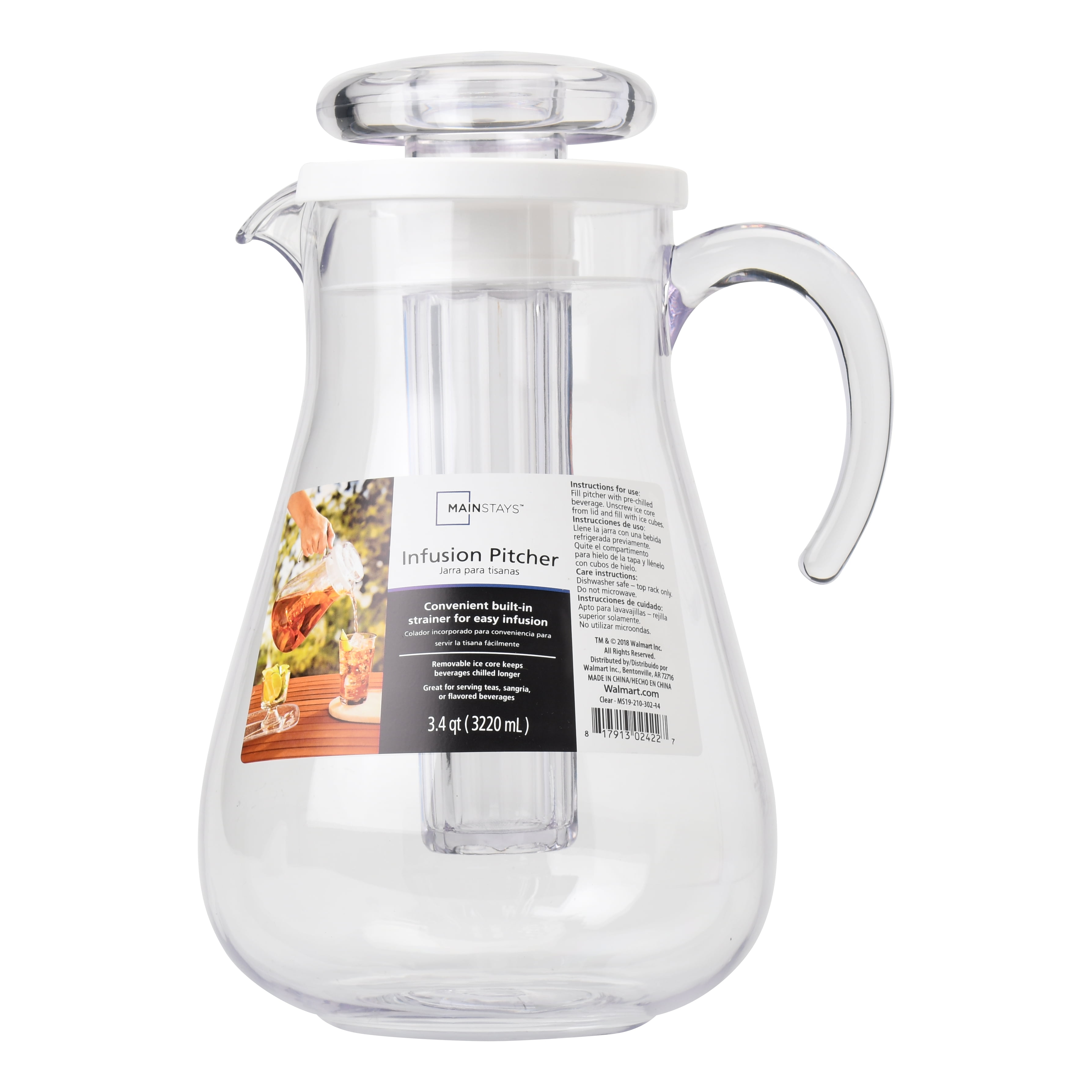 Mainstays Ms Infusion/ice Pitcher - Walmart.com