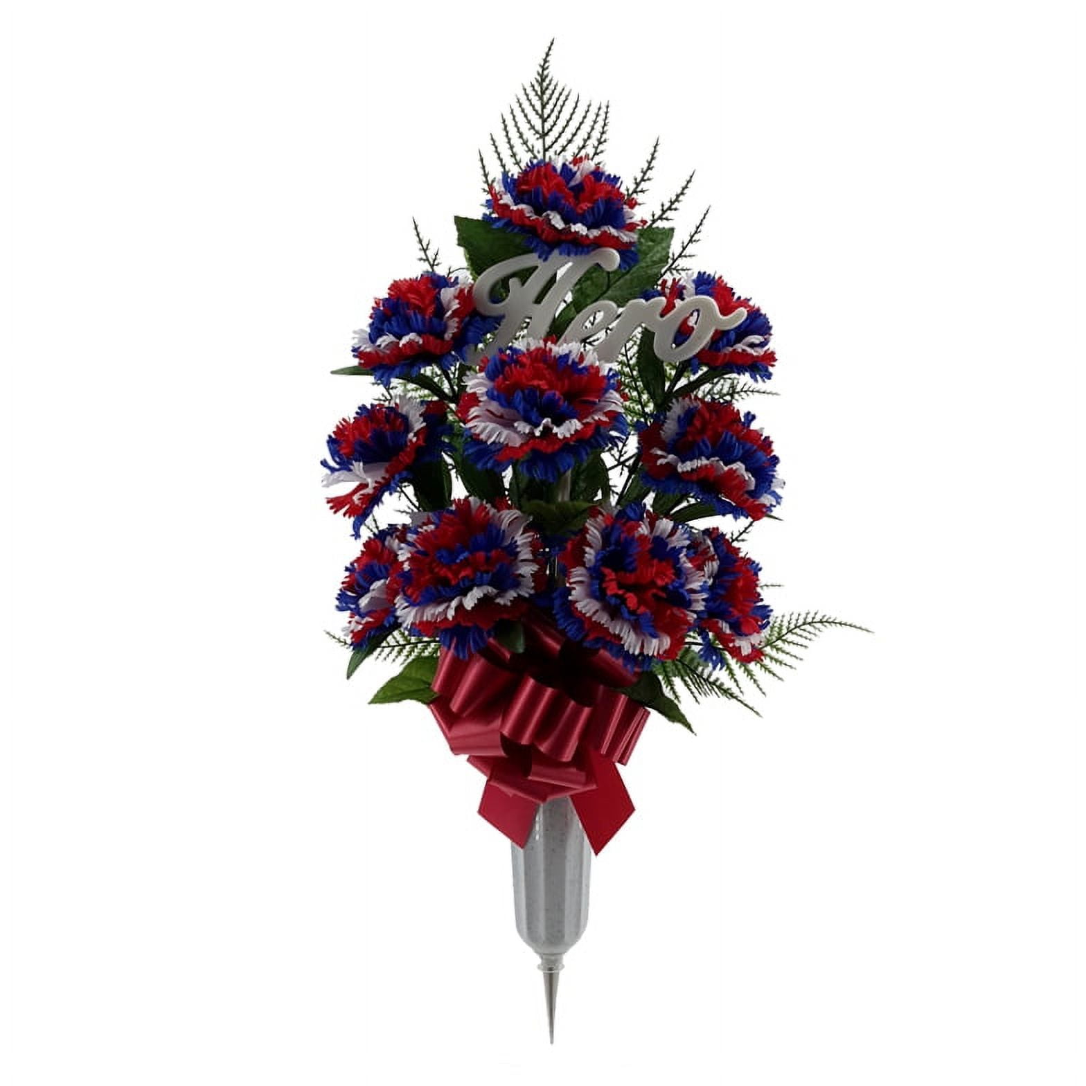 Mainstays Ms Sign Vase Red White Blue Hero - Walmart Business Supplies